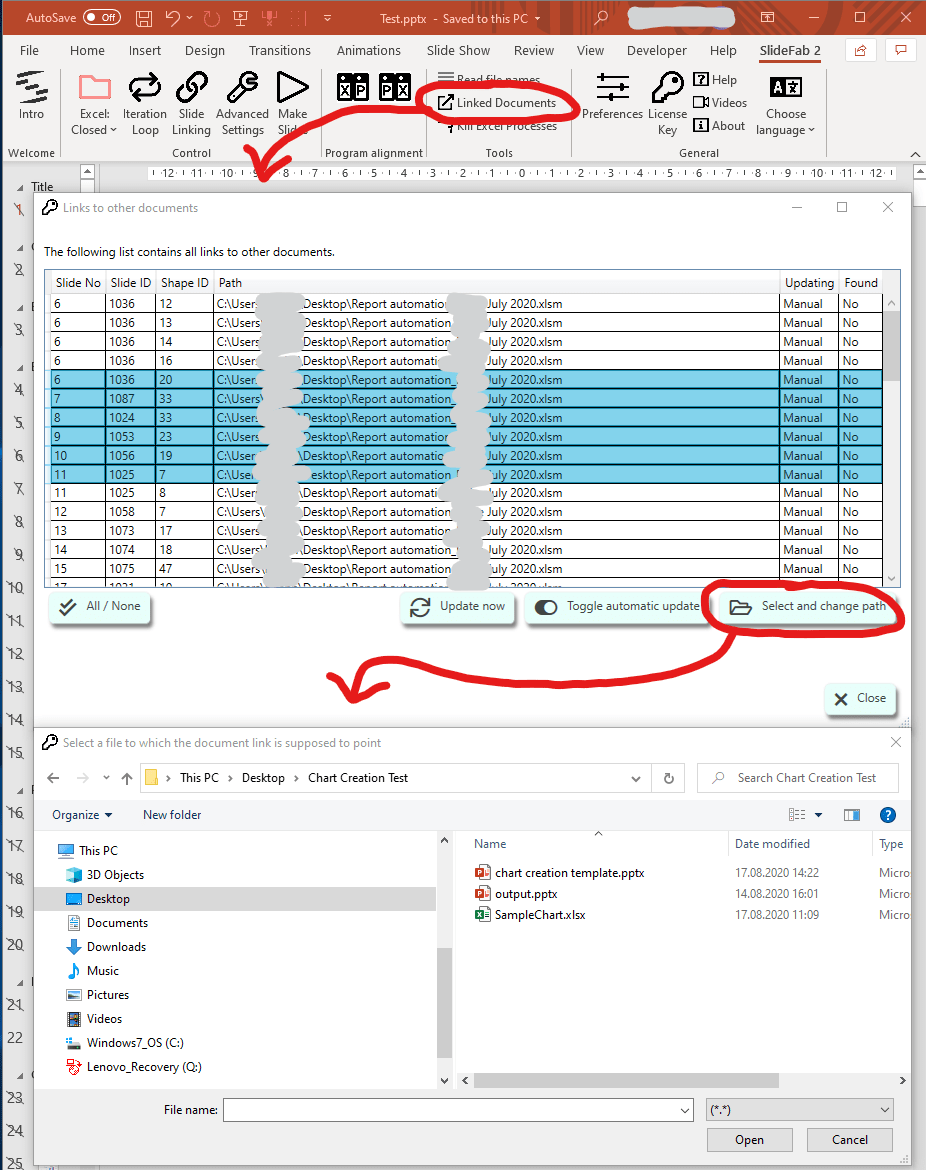 How to implicitly link objects between my Excel workbook and the ...