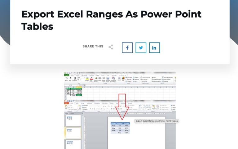 8 Articles About Creating Powerpoint Slides From Excel Using Vba Slidefab