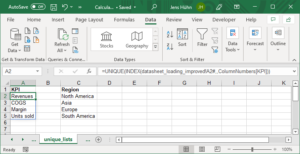 Create resilient Excel model with spilling Dynamic Array Formulas